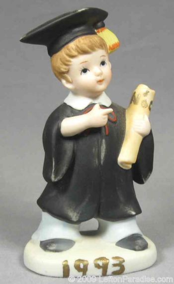 Lefton Paradise - View Item : Graduate Boy Figurine - 7277, Figurines